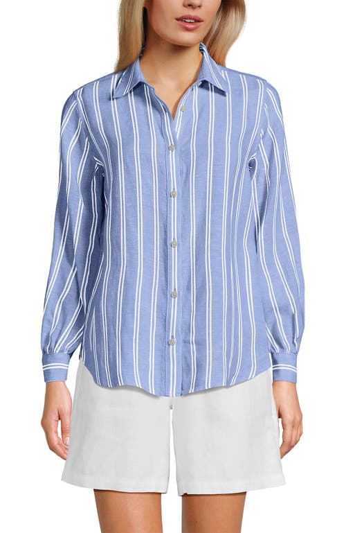 LANDS' END Linen Long Sleeve Shirt